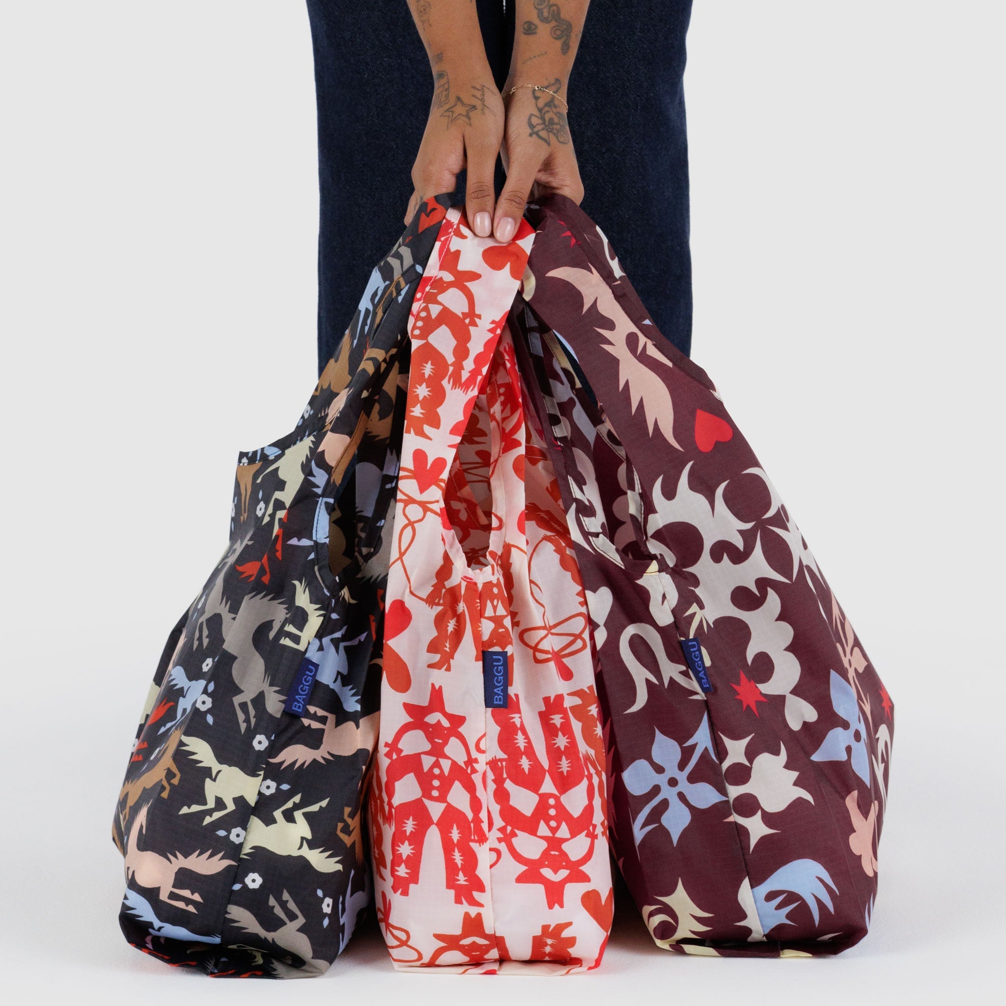 BAGGU Standard Set of 3 (Western Cut-Outs) – ROVE